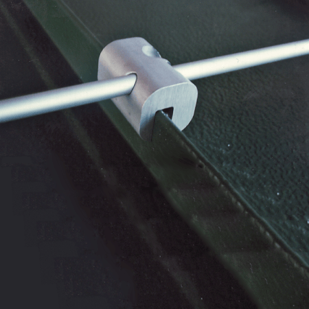 When should SnoFence™ be used rather than SnoRail™?