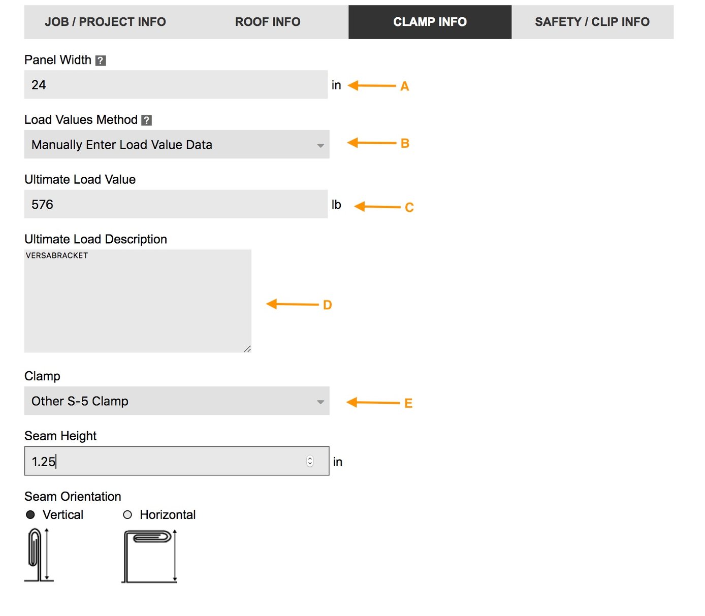 How to calculate VersaBracket and other exposed fastened systems.